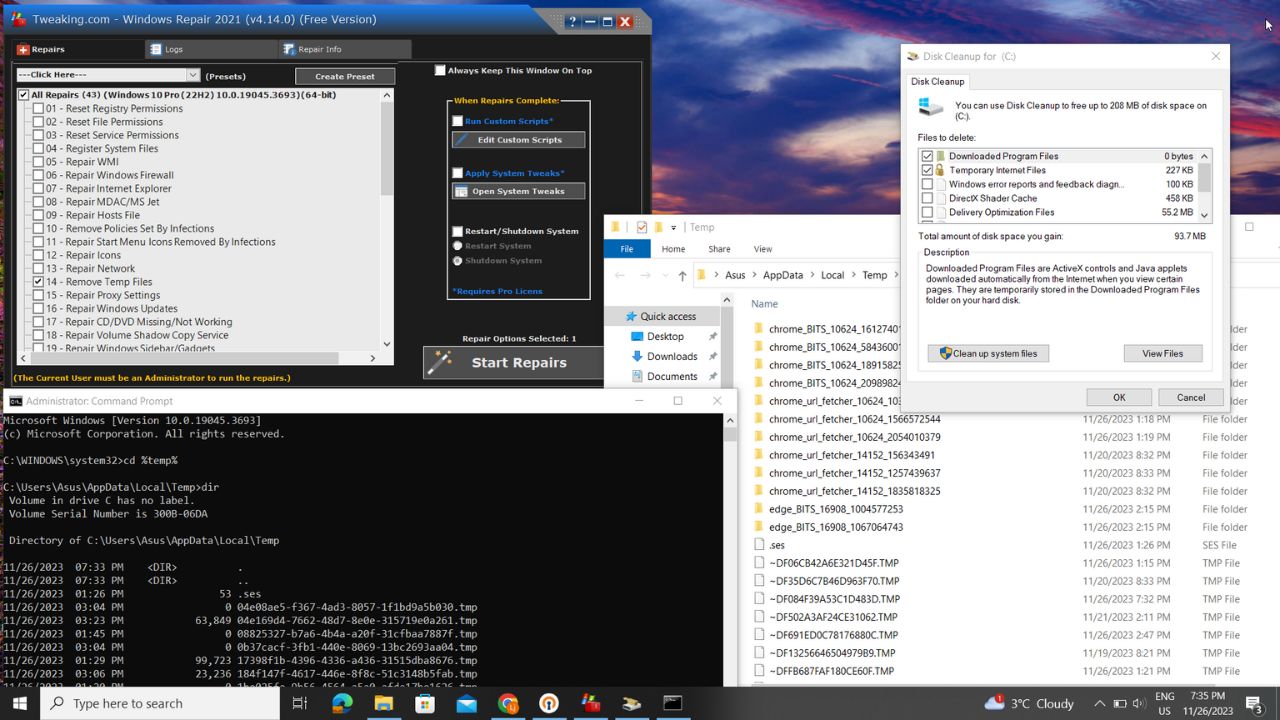 Fix: Cannot Delete CAB Files in Windows Temp Folder Fix: Cannot Delete CAB Files in Windows Temp Folder